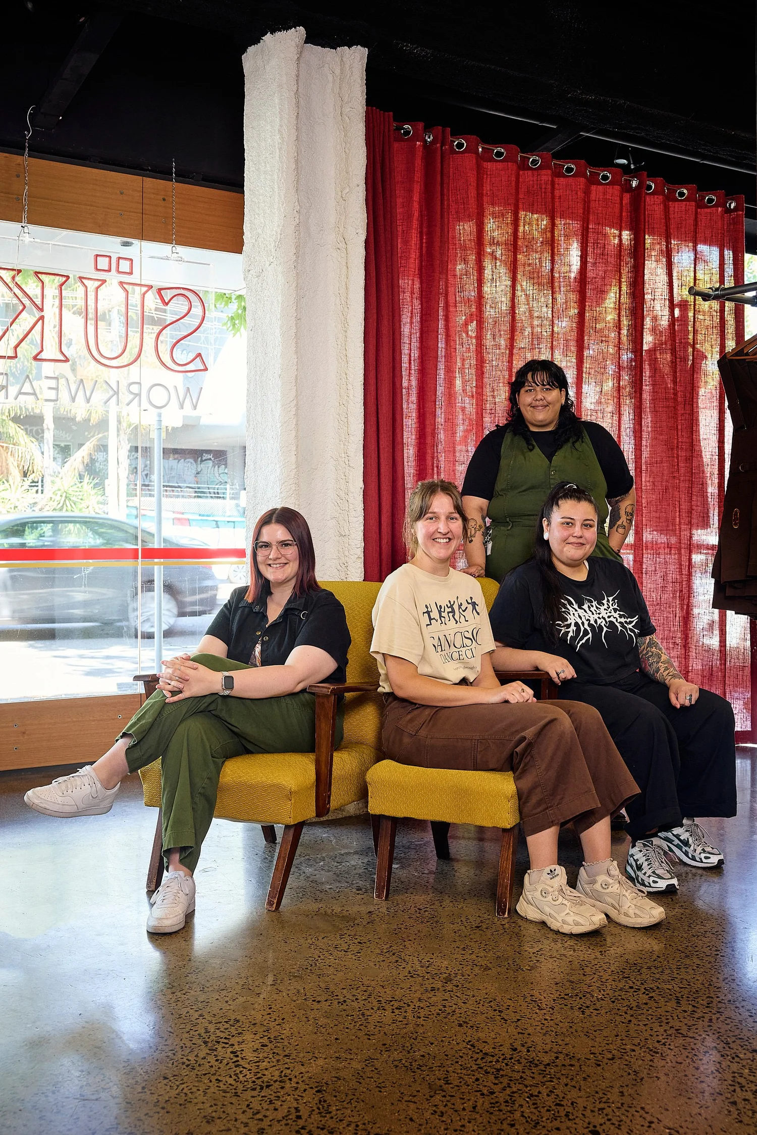 The team from SÜK Workwear — Everyday Nicholson