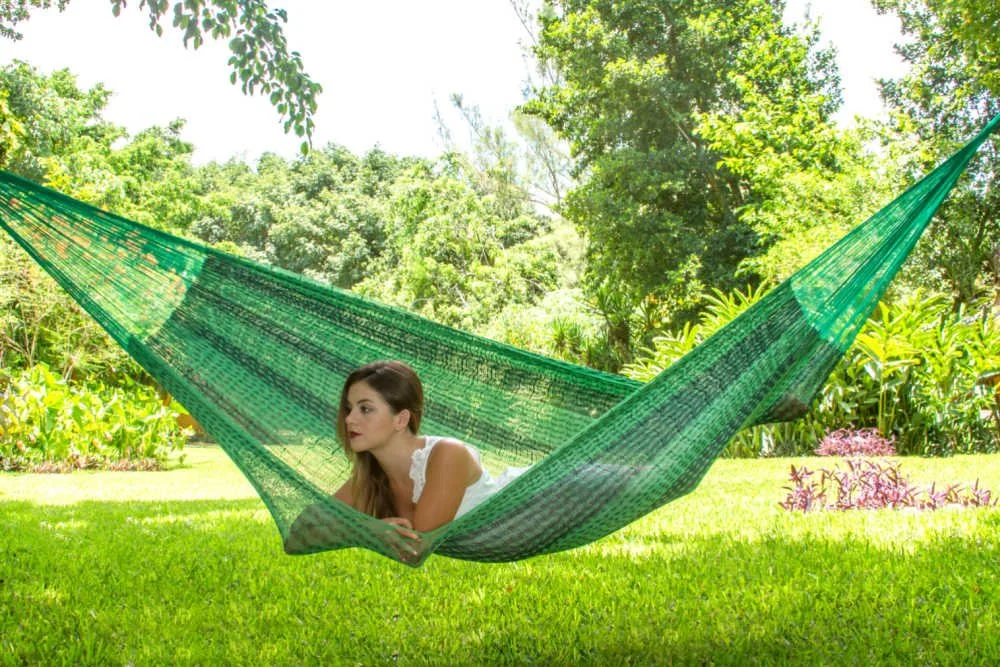 Jardin | Hand-Woven | Authentic Cotton Mexican Hammock — Mexican ...