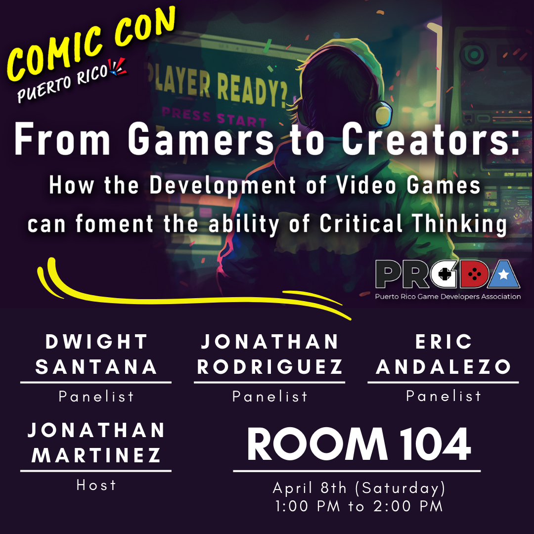 Puerto Rico Comic Con 2023 + PRGDA — Puerto Rico Game Developers Association