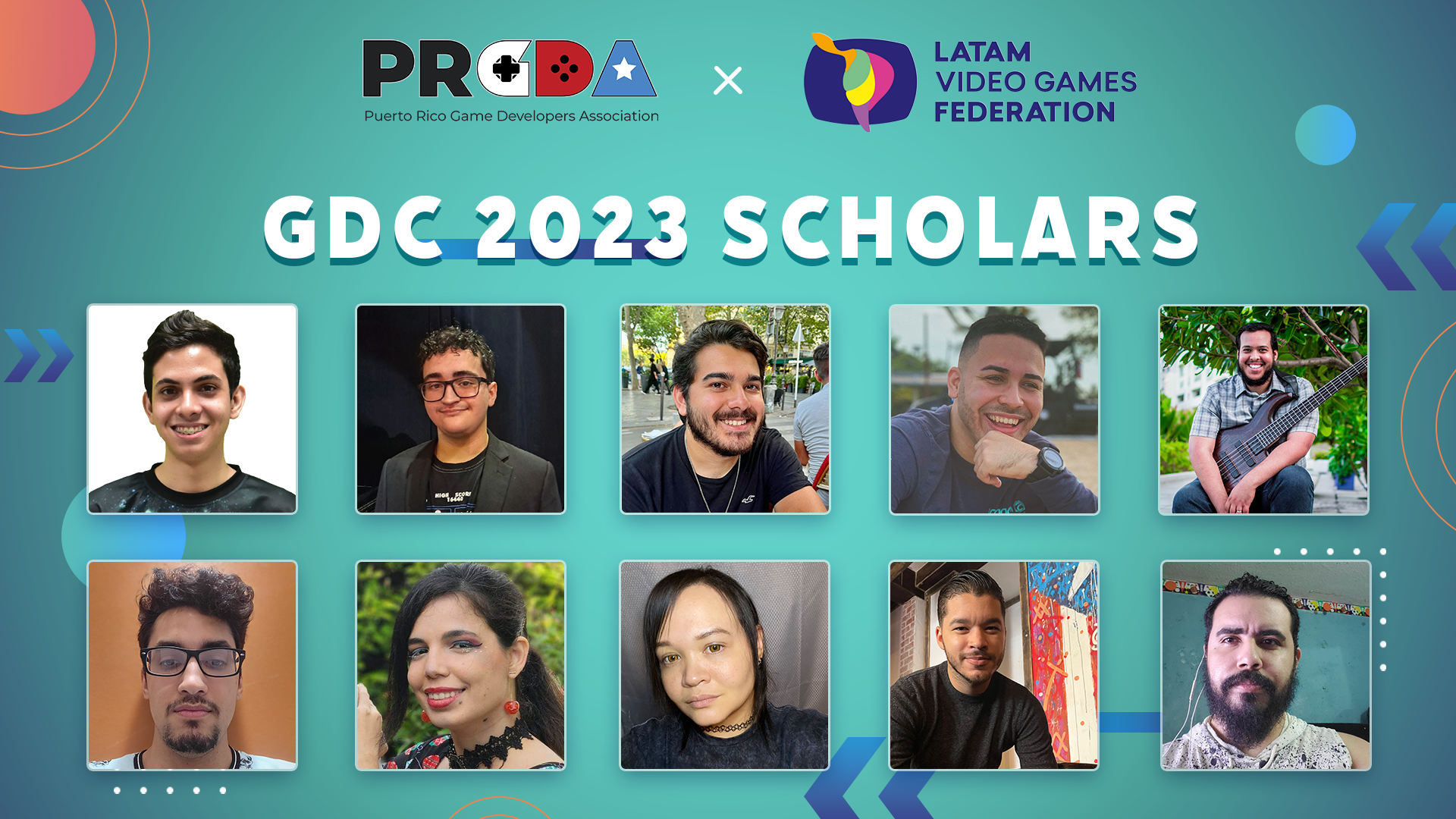 PRGDA GDC 2023 SCHOLARS! — Puerto Rico Game Developers Association