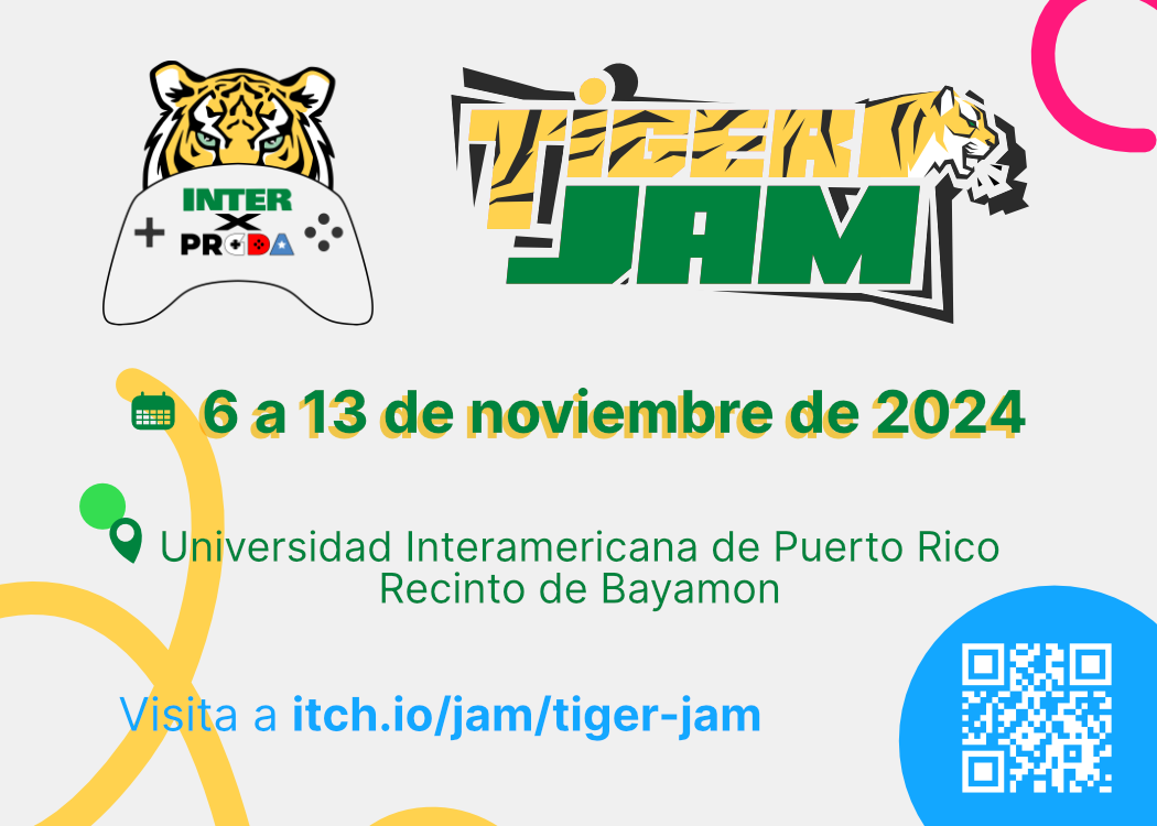 Tiger Jam 2024 — Puerto Rico Game Developers Association