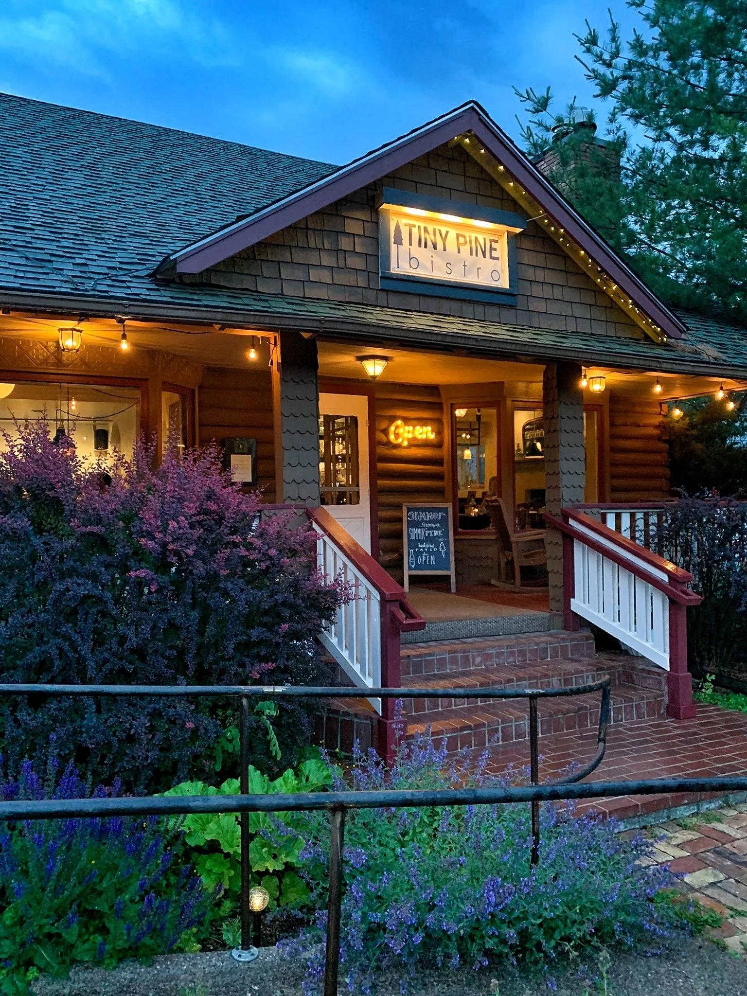 about — tiny pine bistro