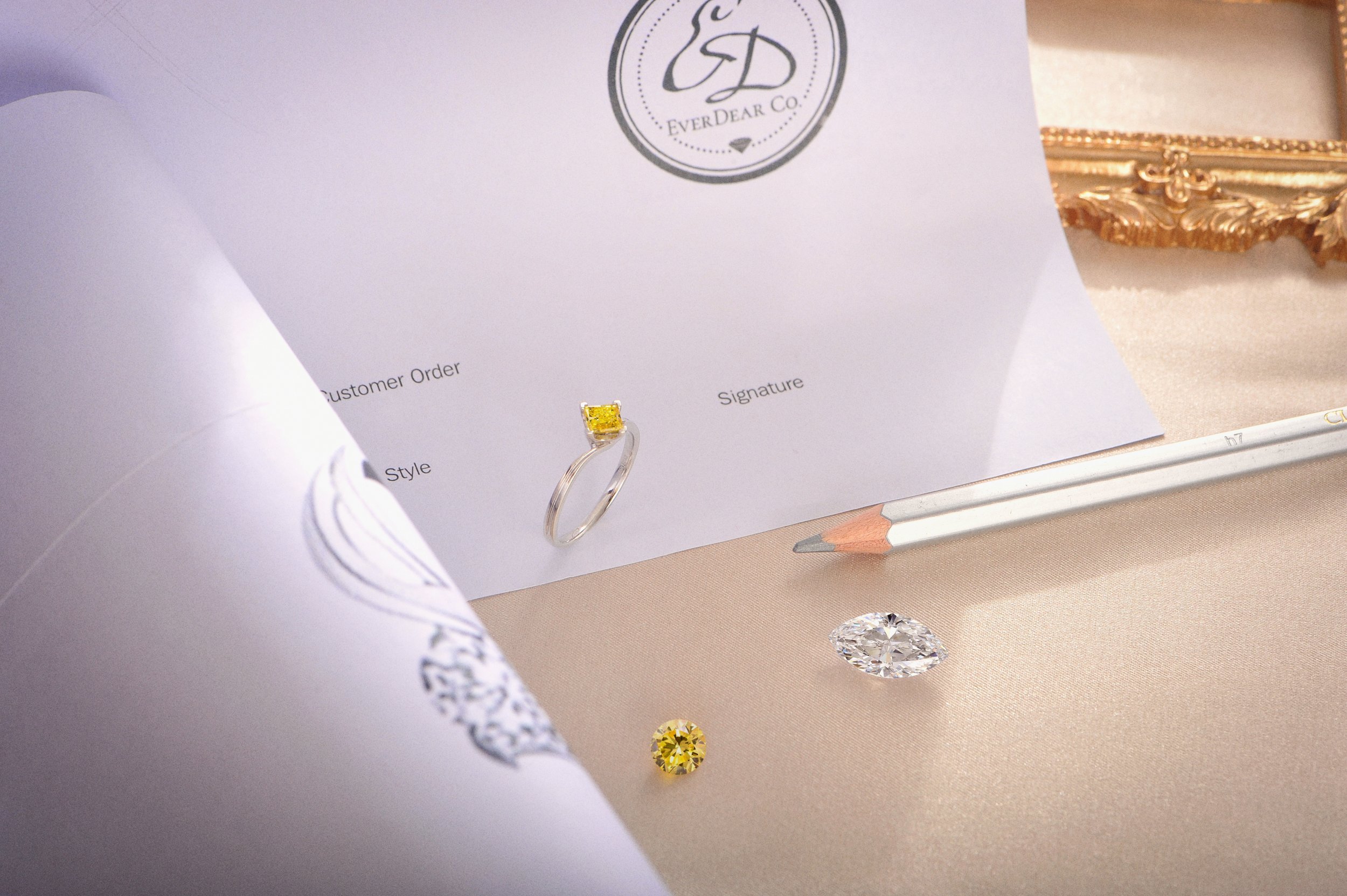 Rings | EverDear™ | Memorial Diamonds from Ashes and Hair - from A$1,100!