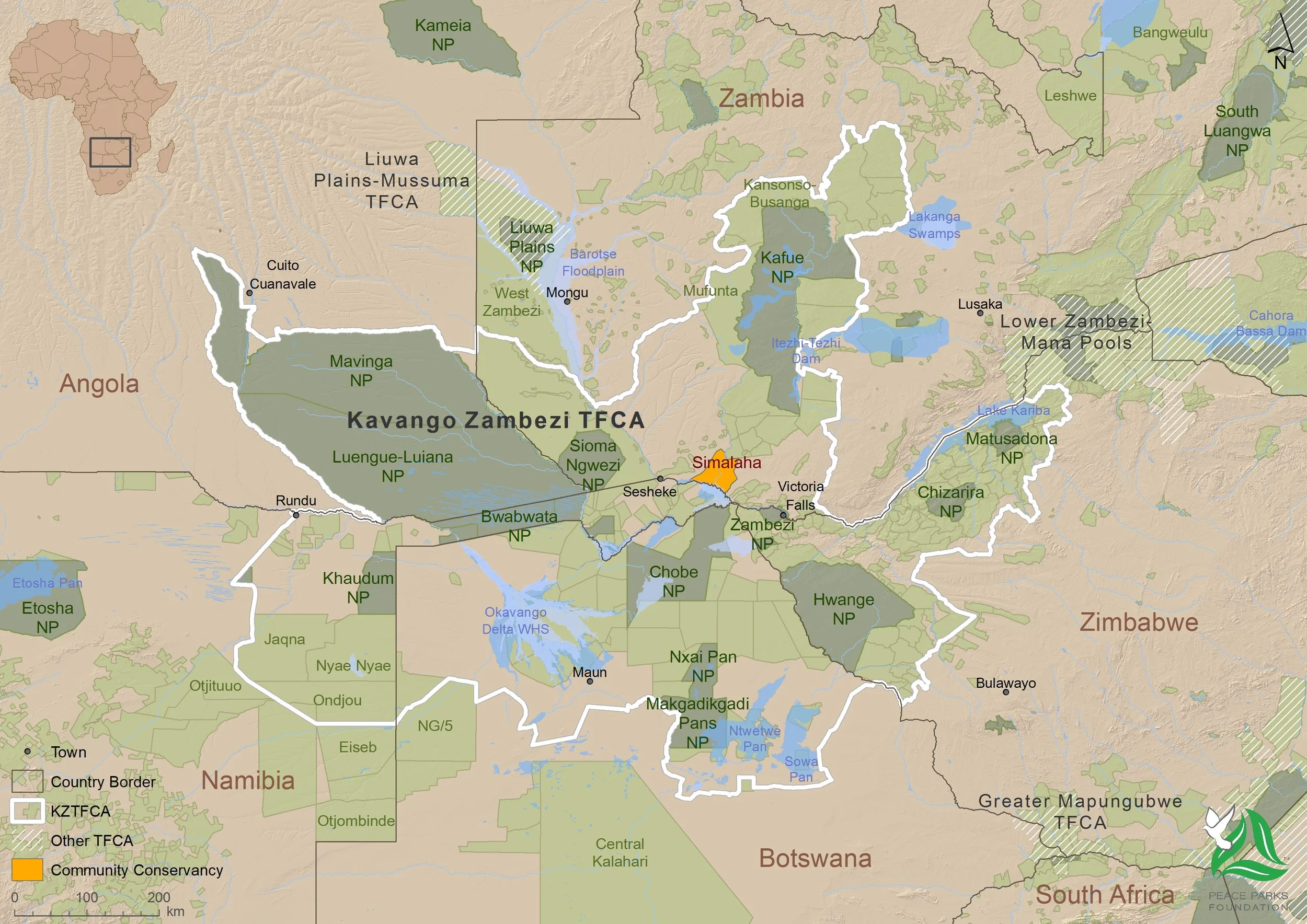 Our Location — ZAMBIAN HORSEBACK SAFARIS