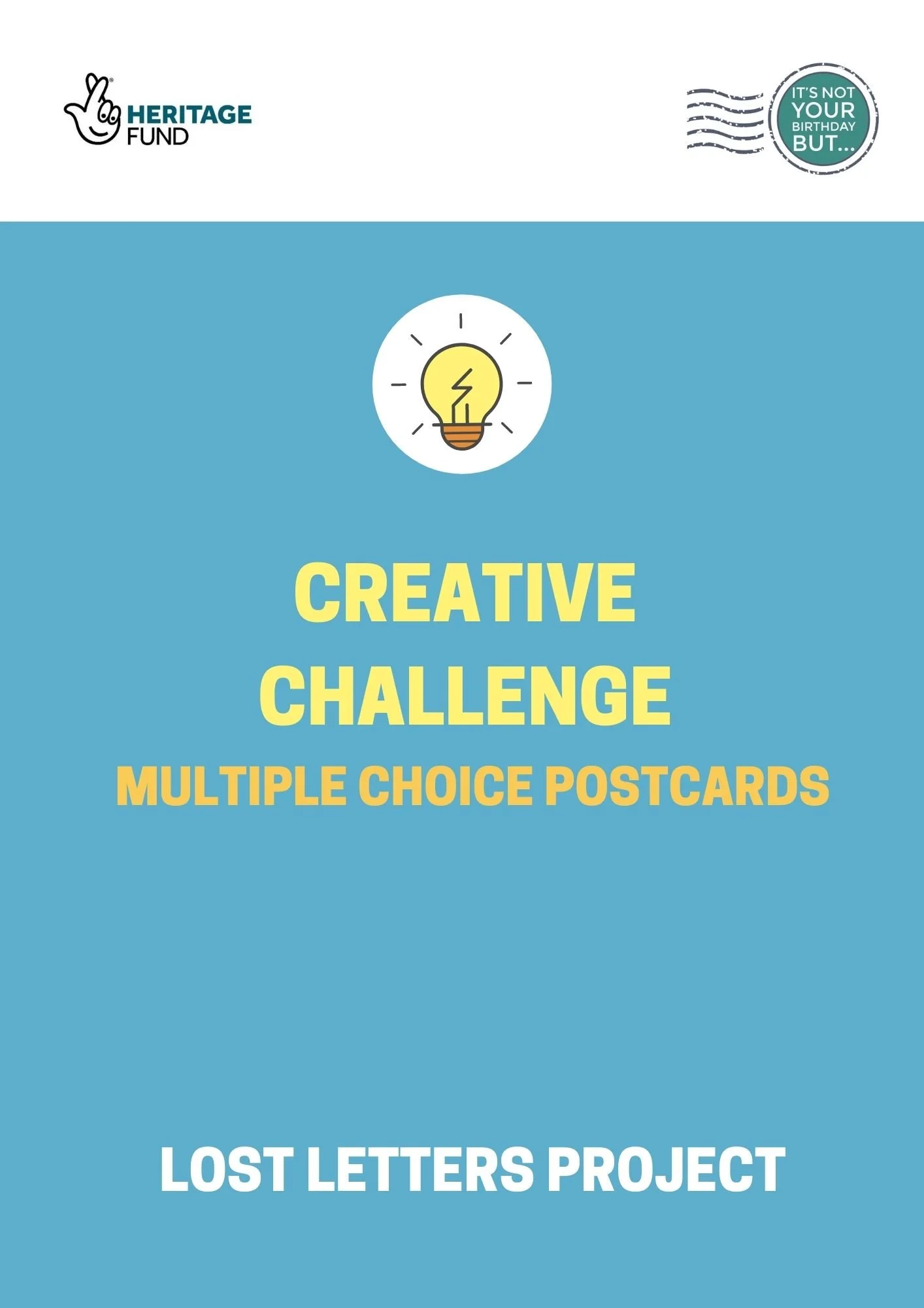 Multiple Choice Postcards — The Lost Letters Project