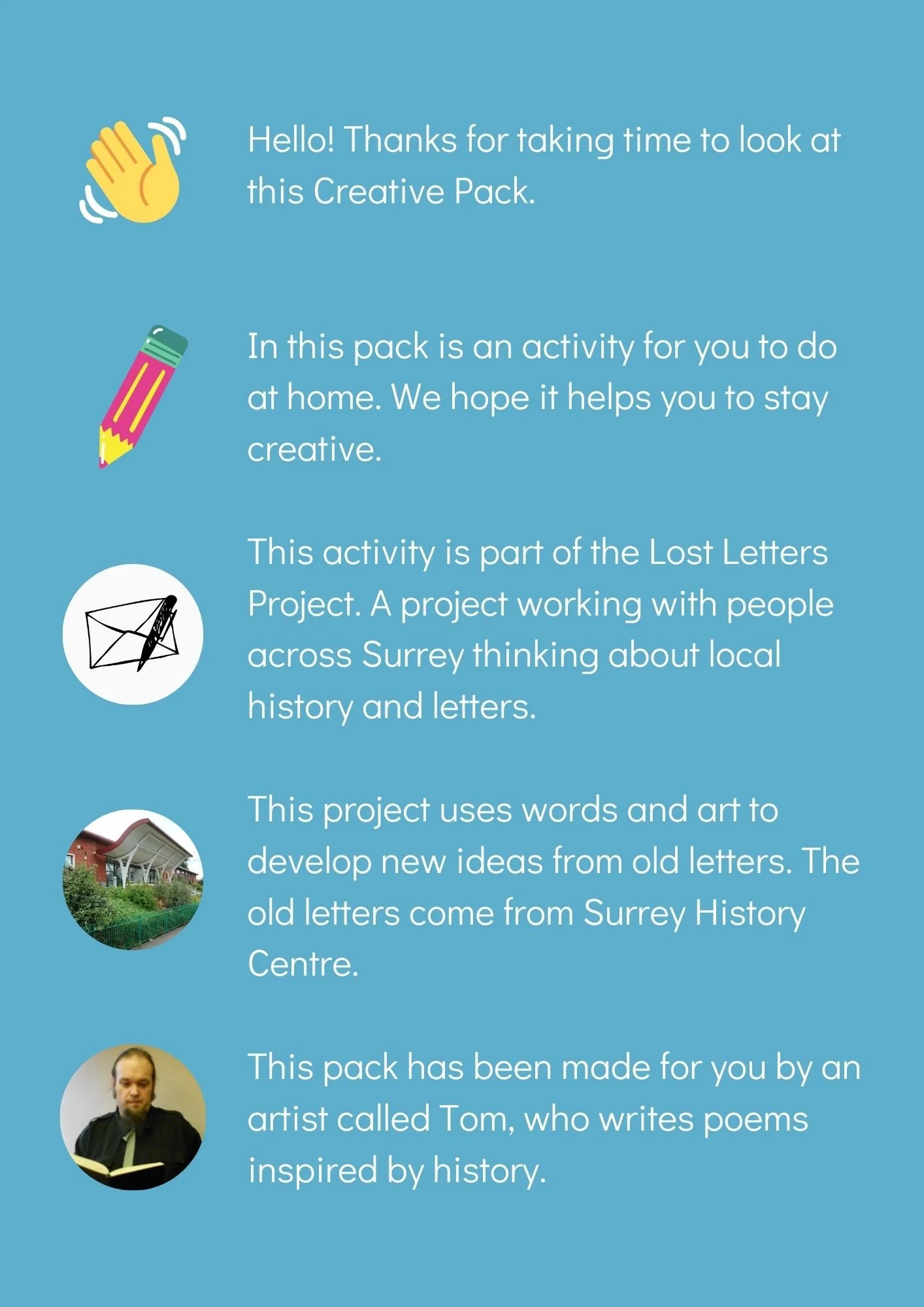 Multiple Choice Postcards — The Lost Letters Project