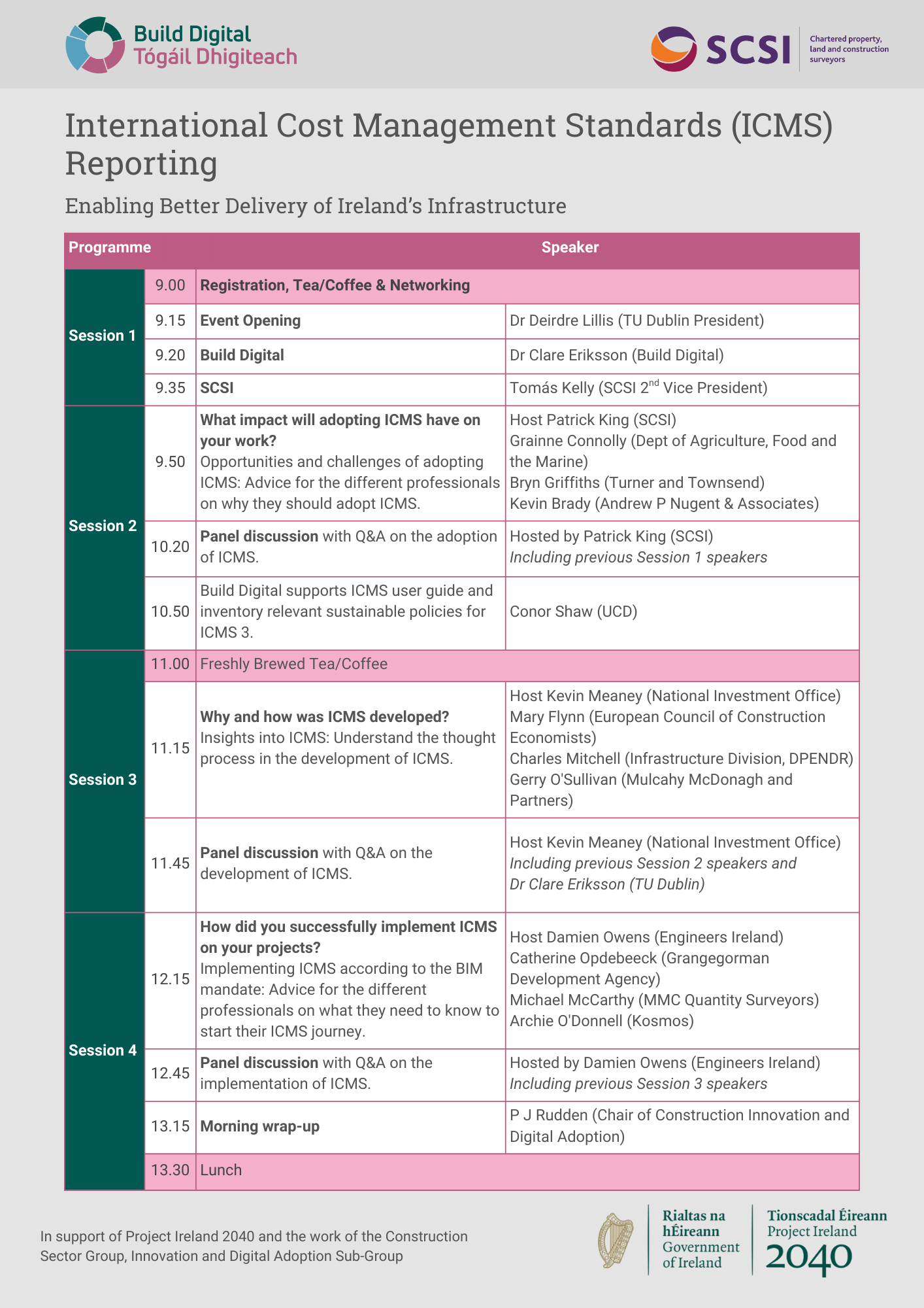 ICMS Reporting Event: Enabling Better Delivery of Ireland’s ...
