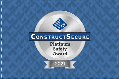 Logi-tek receives the ConstructSecure Platinum Safety Award — Sygna