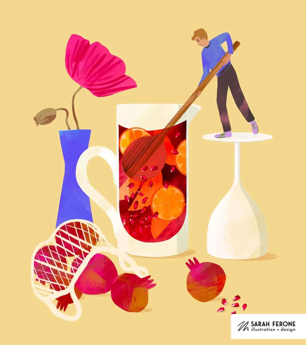 TheyDrawtober Illustrated series by Sarah Ferone — SARAH FERONE ...