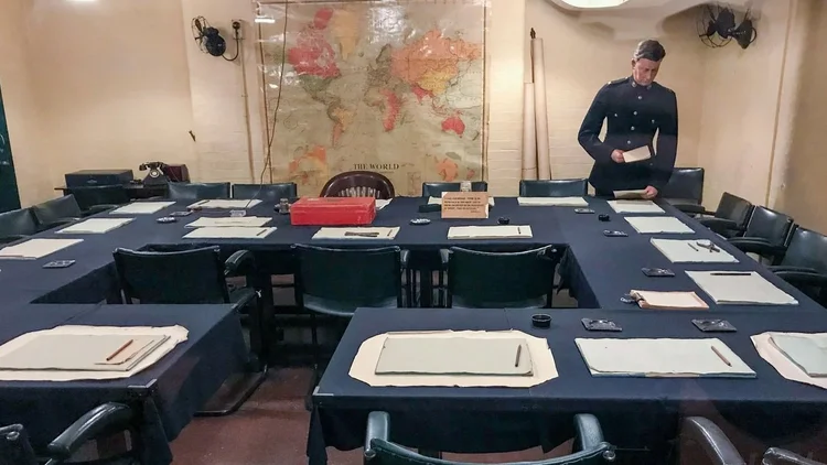 Visiting Churchill's War Rooms, a must see in London — The Empty Nest ...