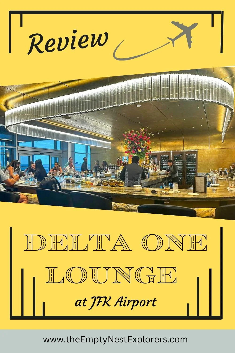 Review of the Delta One Lounge at JFK airport — The Empty Nest Explorers