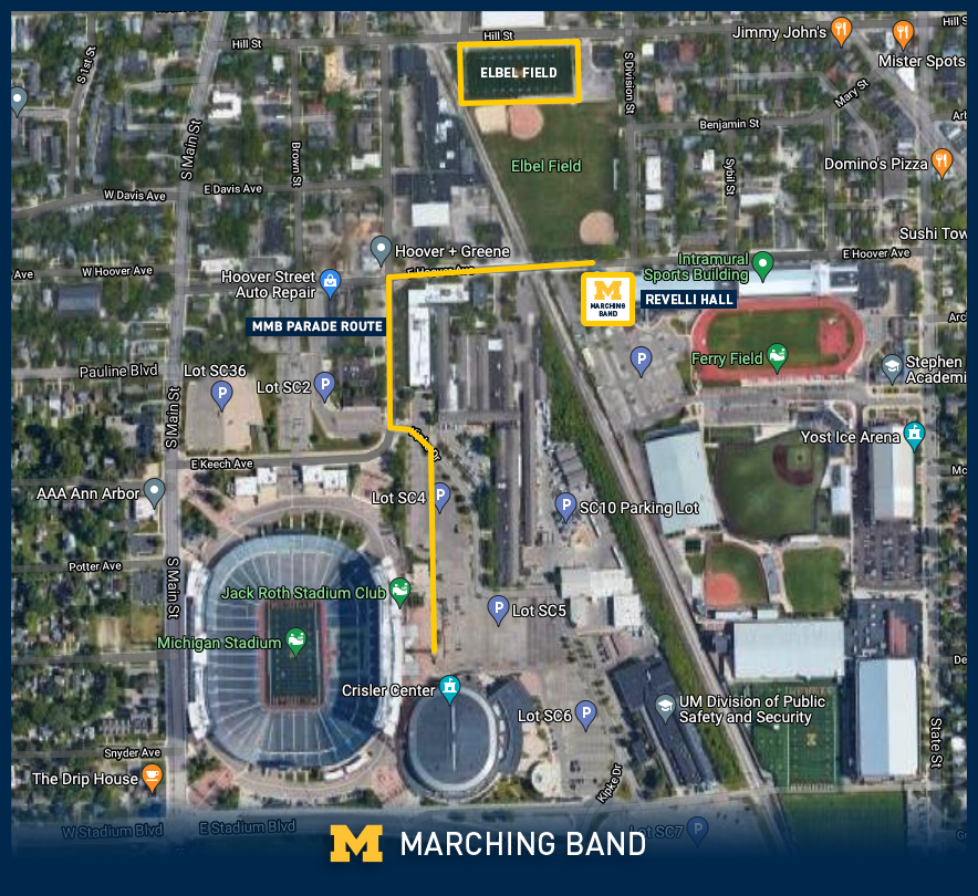 Game Day — Michigan Marching Band