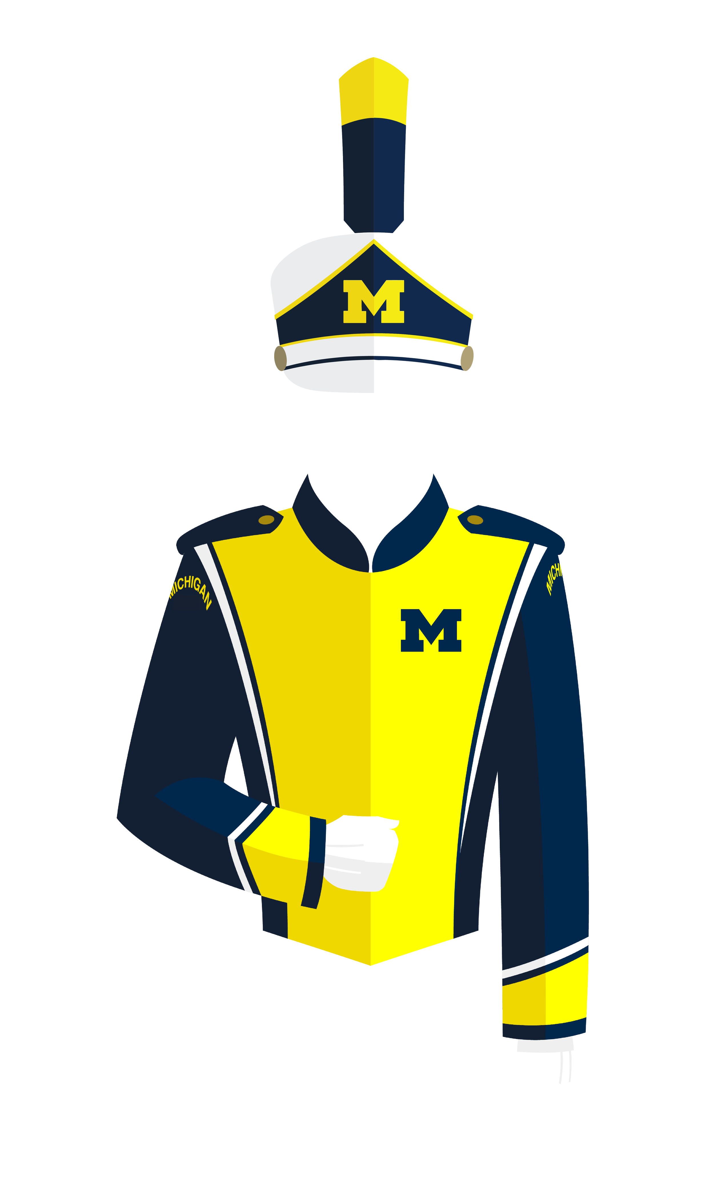 Uniform — Michigan Marching Band