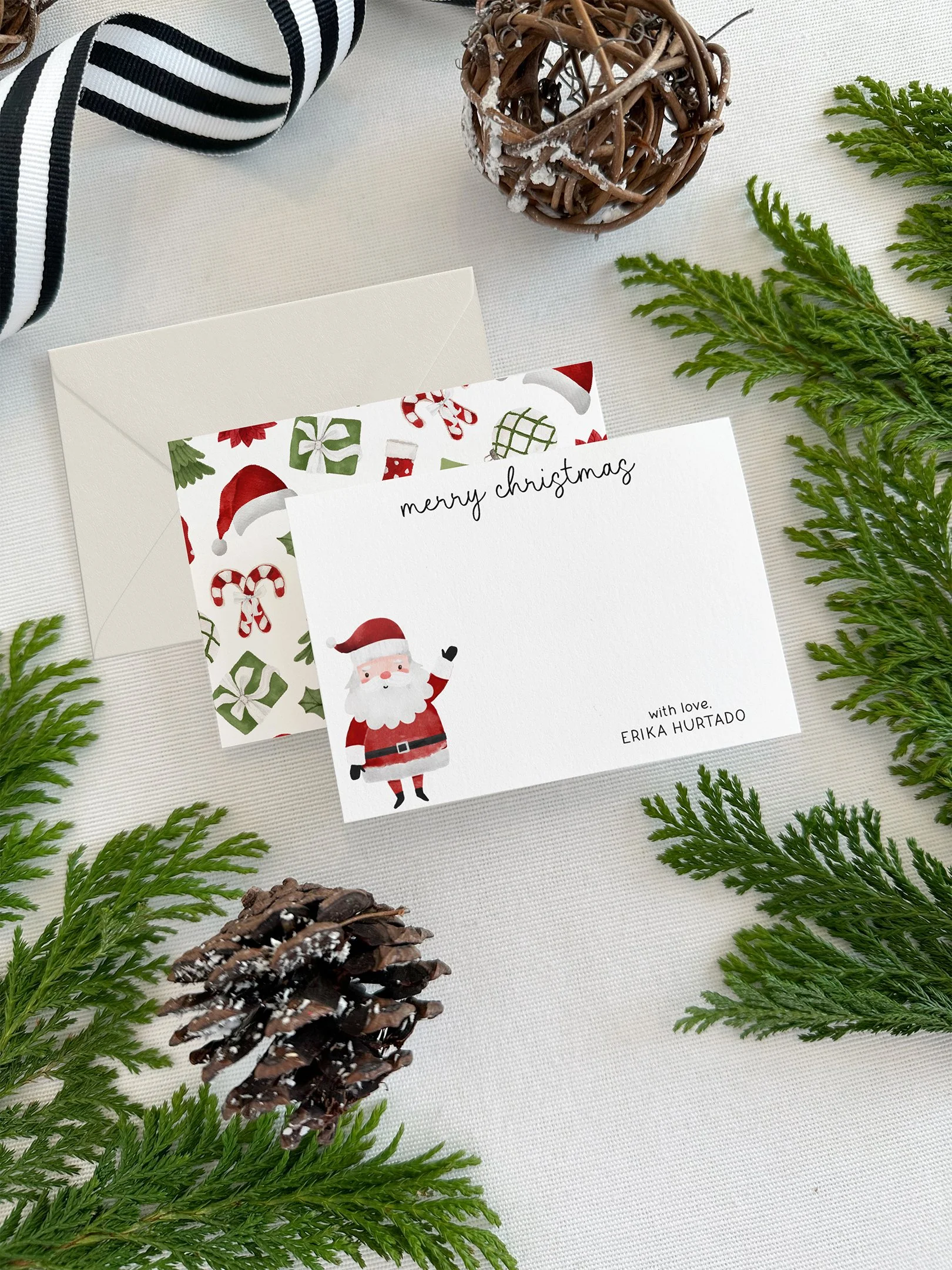 Christmas Fun Flat Enclosure Cards | Crafty Paper Co