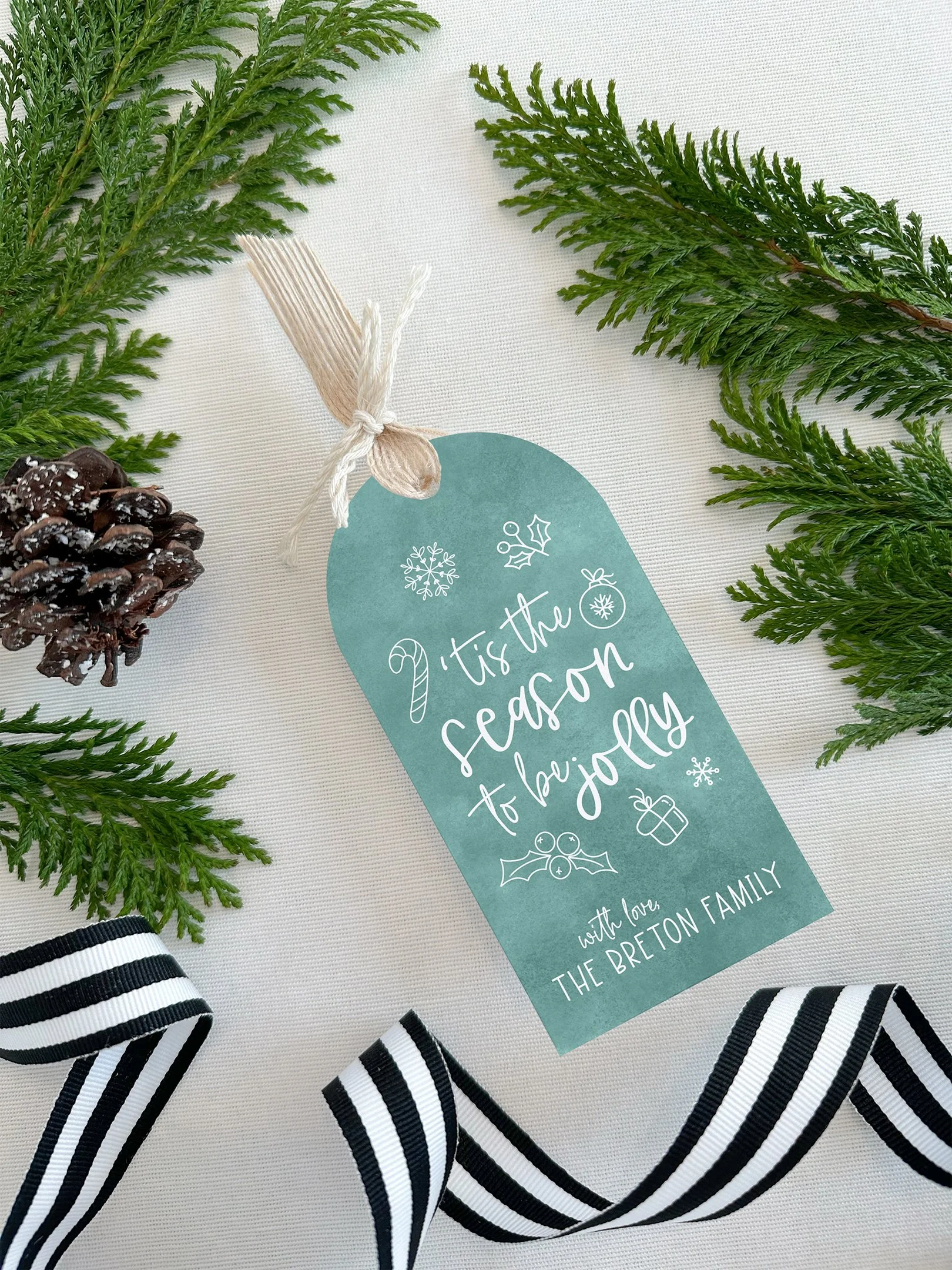 Oh Christmas Tree Gift Tags | Crafty Paper Co