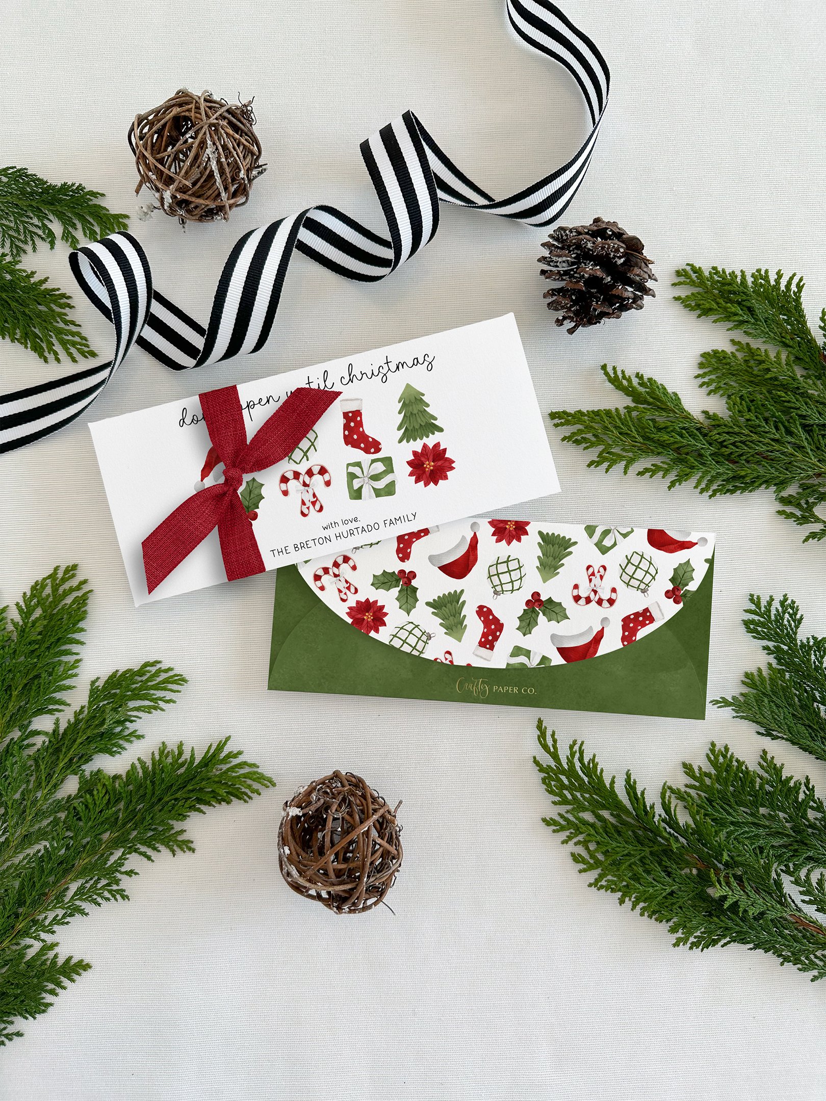 Christmas Fun Money Envelopes | Crafty Paper Co