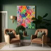 Red Iris – Vibrant Abstract Watercolor Wall Art — Nick Horvath