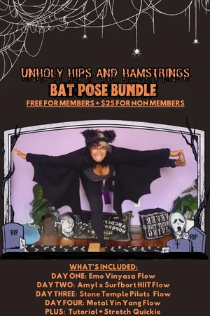 Calling all baby bats — Health Goth Yoga