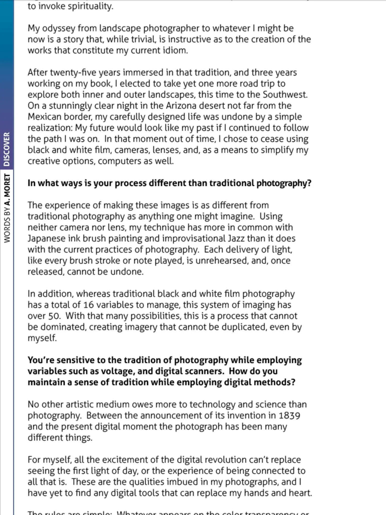 Installation Magazine — Buelteman Studio