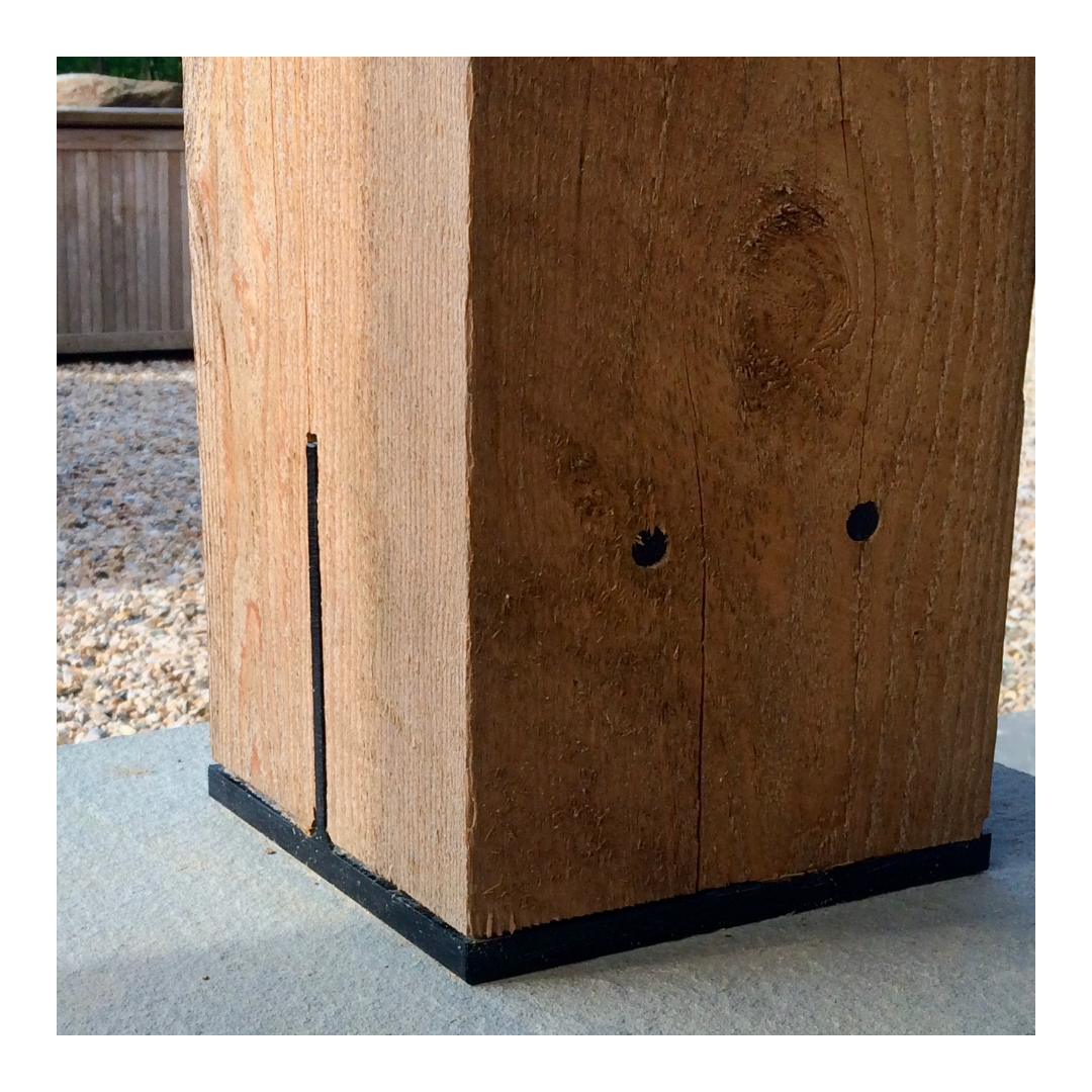 Post to Base Connectors for Timber Framing — Connext Post & Beam