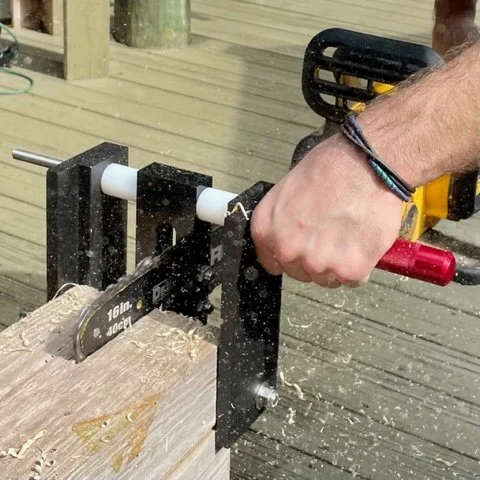 Timber Framing Tooling Directions — Connext Post & Beam