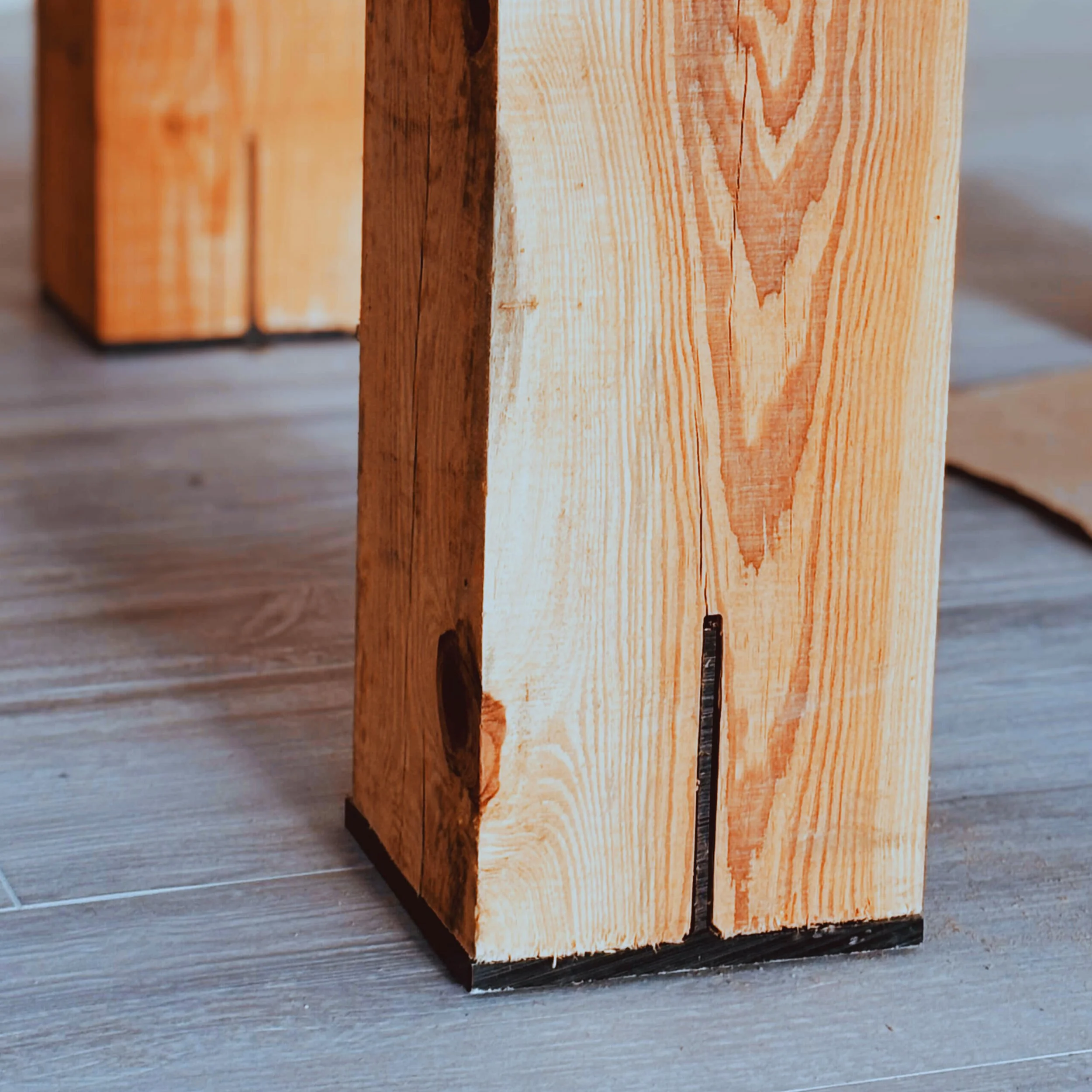 Post to Base Connectors for Timber Framing — Connext Post & Beam