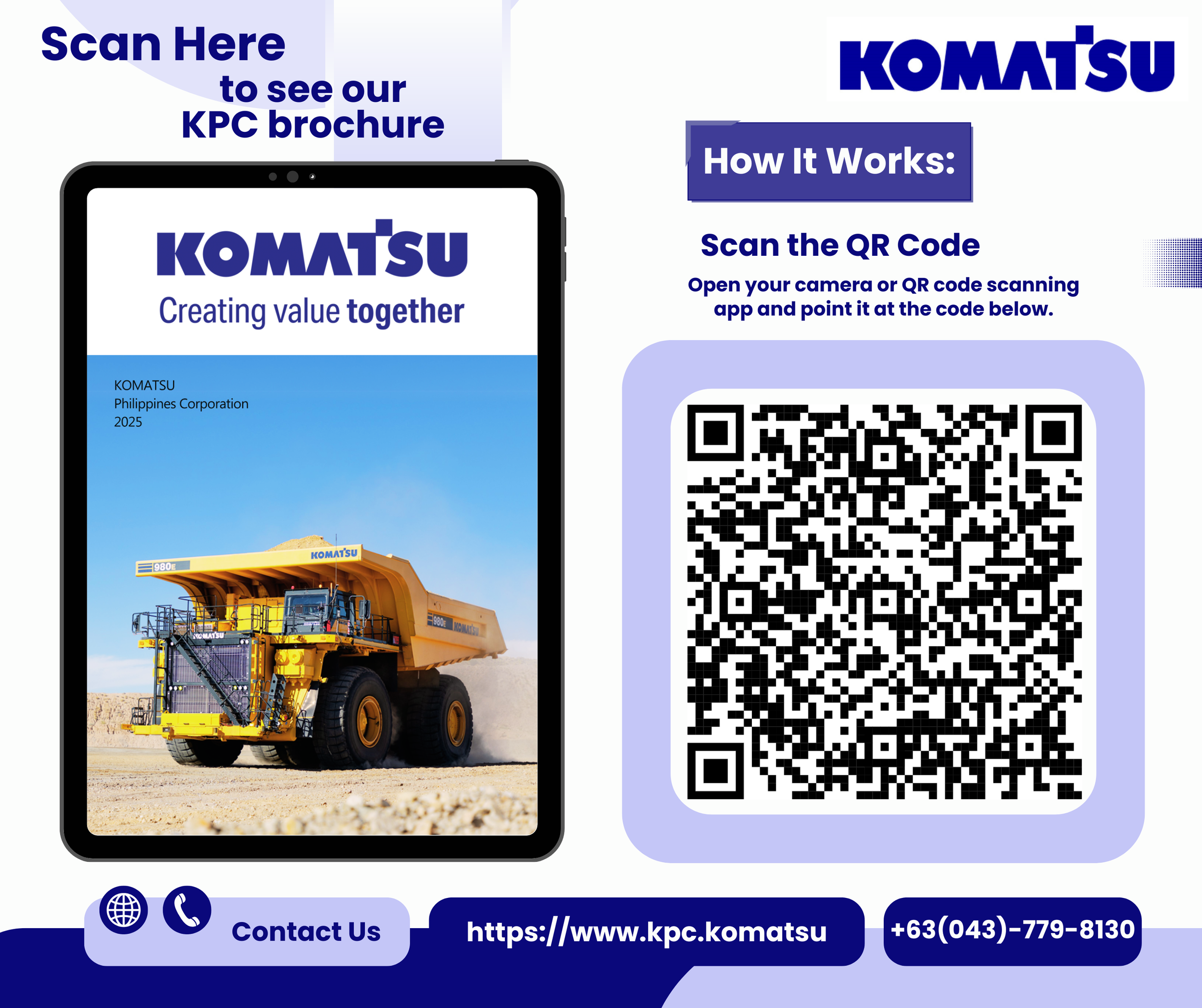 KPC Brochure — Komatsu Philippines Corporation