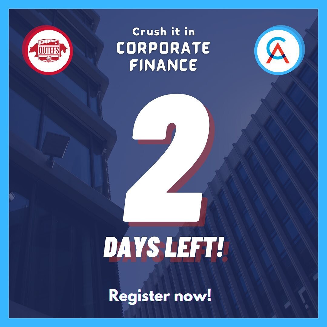 What's On — QUTEFS - QUT Economics and Finance Society