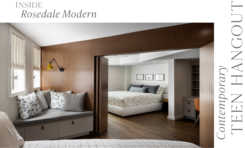 Contemporary Walkout Renovation for Flexible Family Living | Rosedale ...