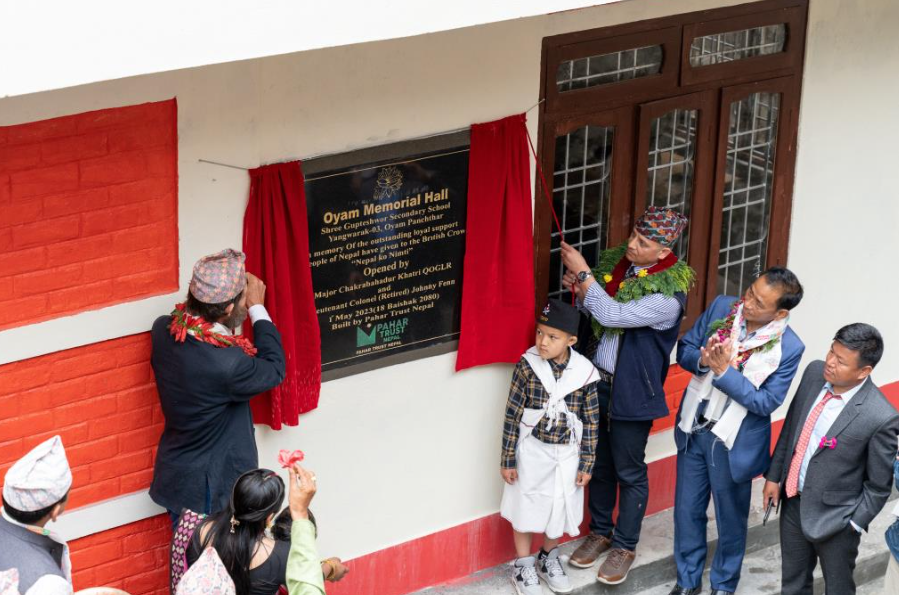 Oyam Memorial Hall Project - Newsletter (fifth edition) — Pahar Trust Nepal
