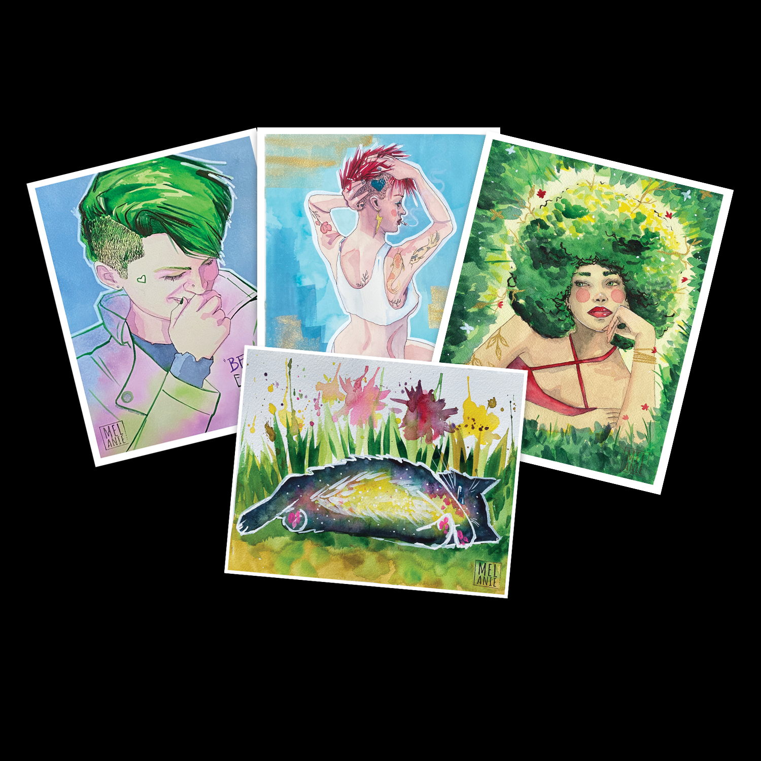 SPECIAL 5 x 7 FINE ART PRINTS — MS Creations - art by melanie — Art by ...