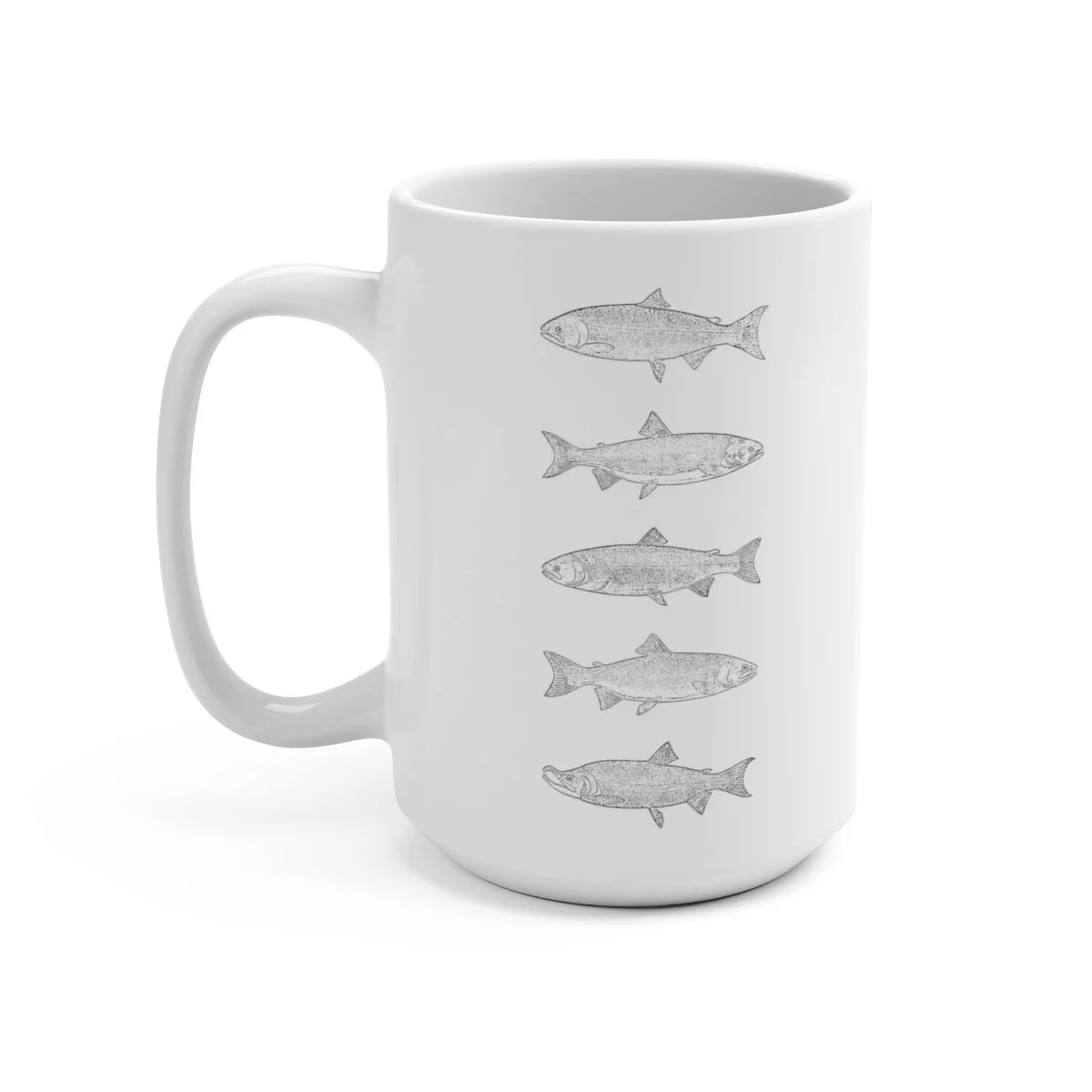 Salmon Cascades Print — Our Wild Puget Sound