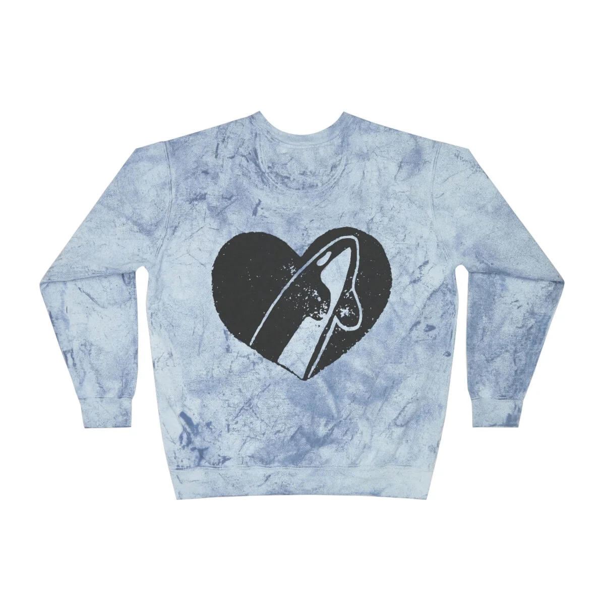 Orca Heart Embroidered Patches — Our Wild Puget Sound