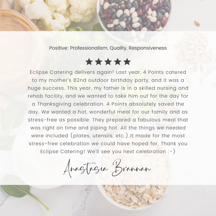 Eclipse Catering and Events | Experience Excellent Catering - Book Today