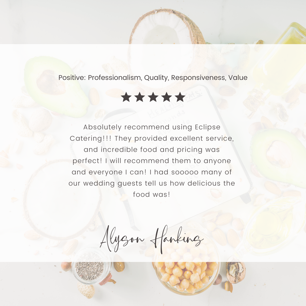 Eclipse Catering and Events | Experience Excellent Catering - Book Today