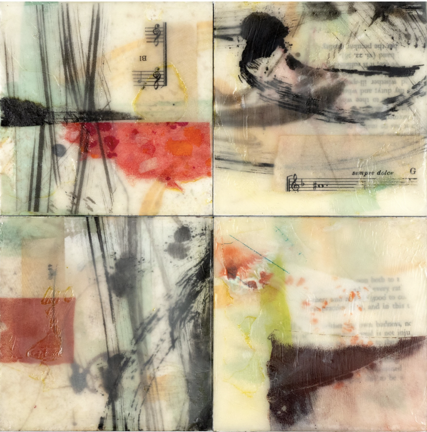 Luminous Layers: Exploring Transparency & Composition with Encaustic & Collage — Schack Art Center