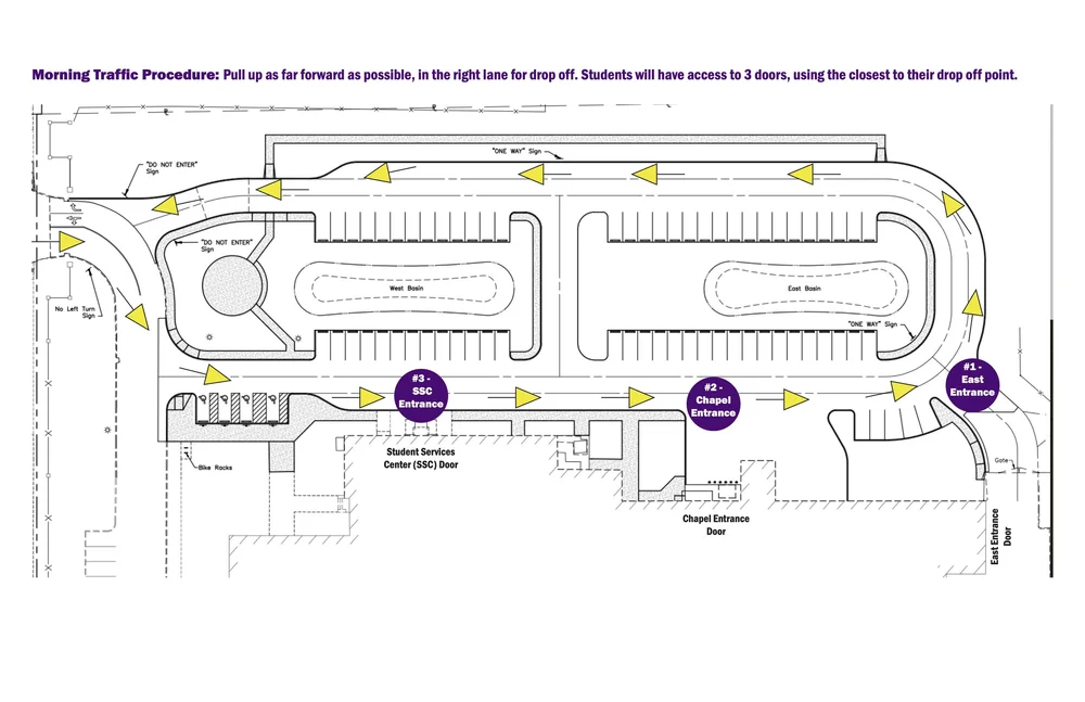 Traffic Patterns — St. Francis DeSales High School