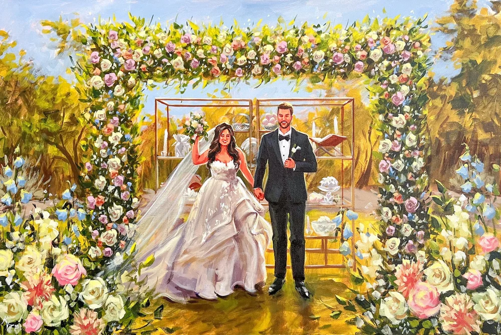 Live Wedding Painting Packages — Fine Artist & Live Event Painter