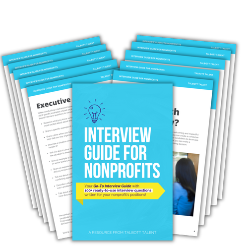 FREE Interview Guide for Nonprofits — Talbott Talent