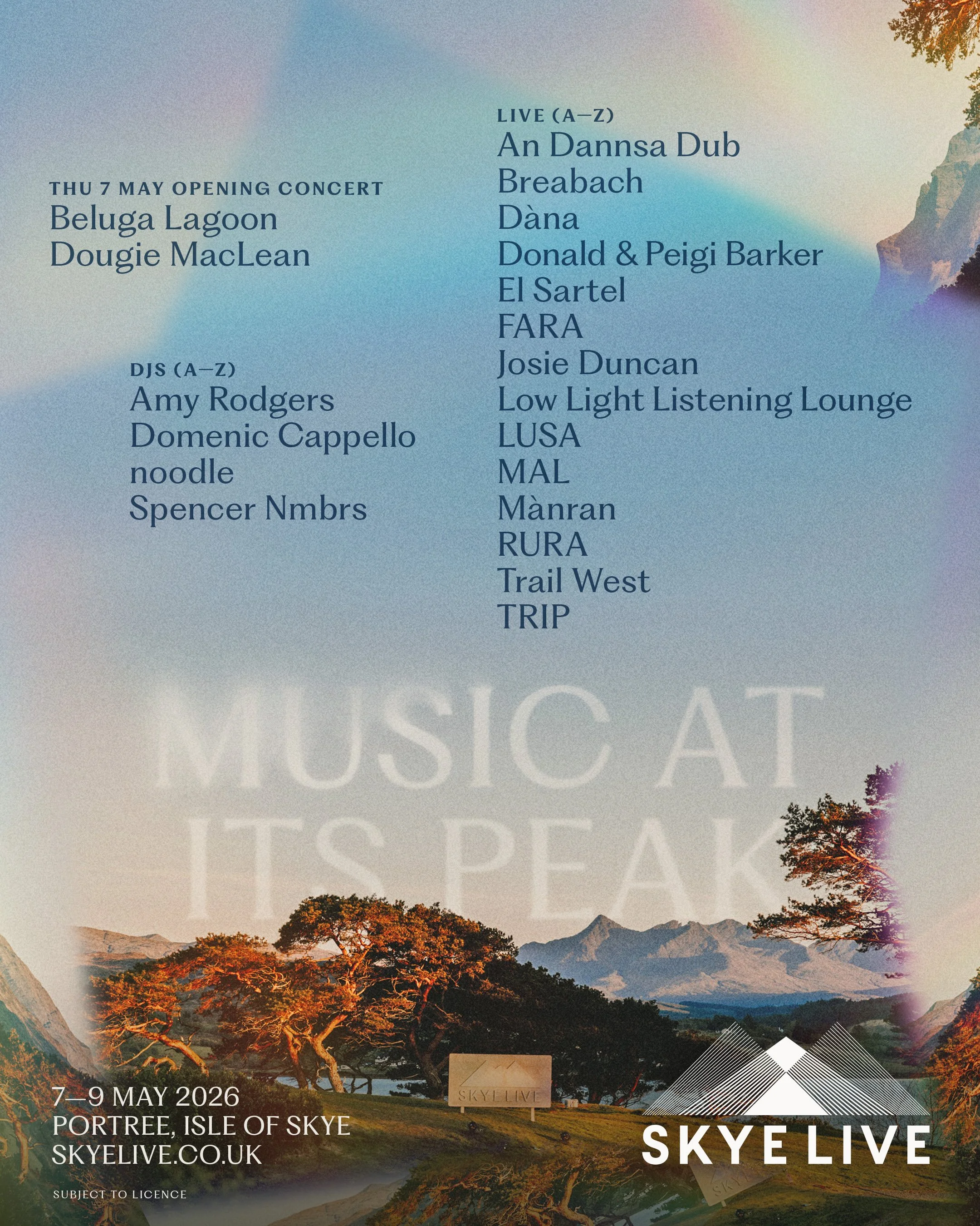 Skye Live Festival