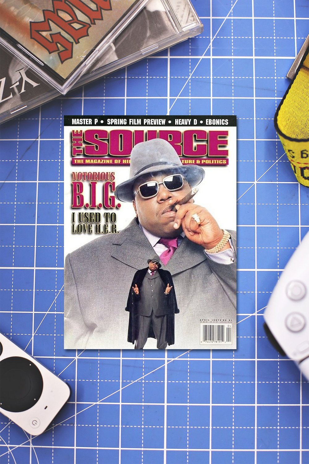 Notorious Big Smoking Poster