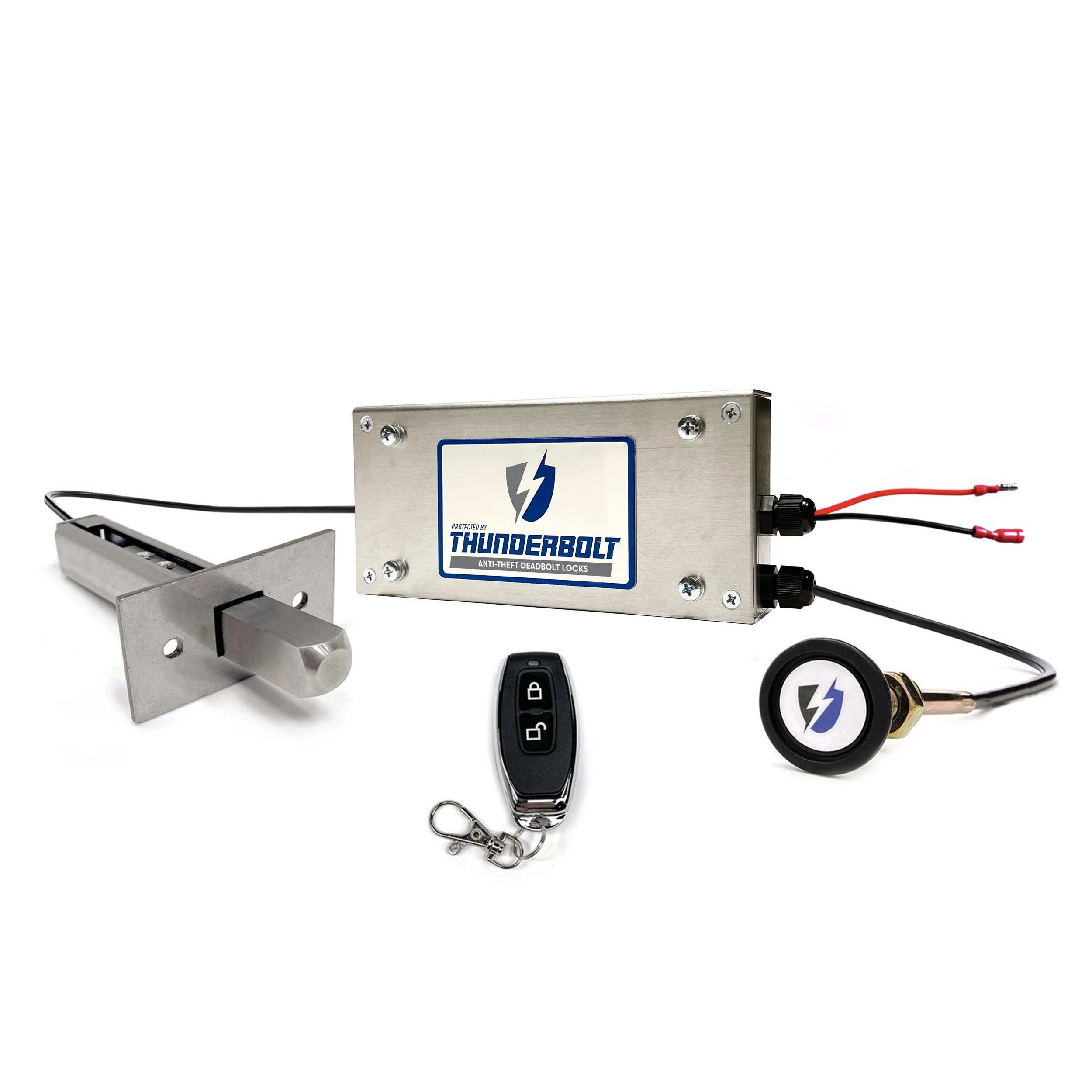 Thunderbolt Anti-Theft Deadbolt Locks secure work vans, adventure vans ...