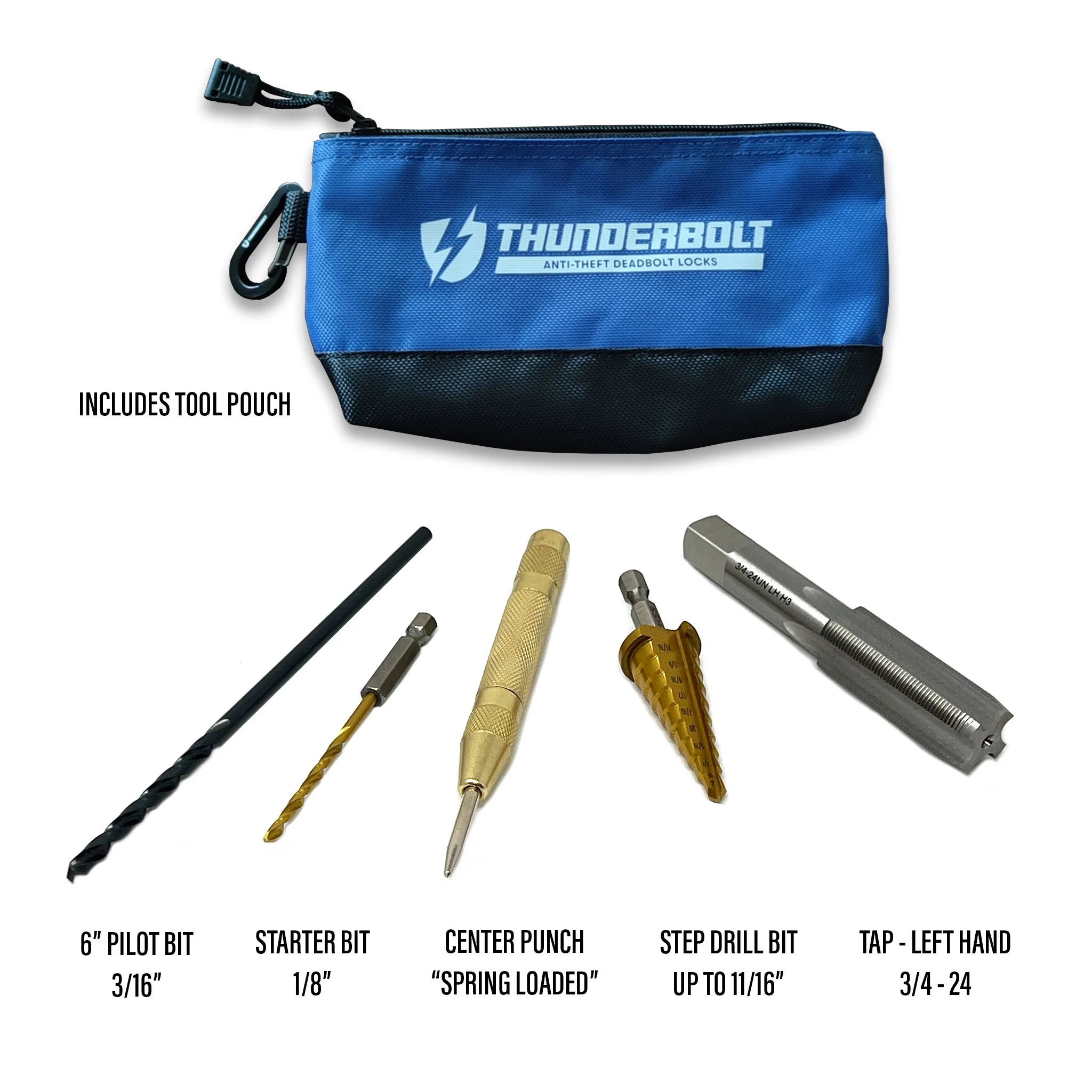 Thunderbolt Anti-Theft Deadbolt Locks secure work vans, adventure vans ...