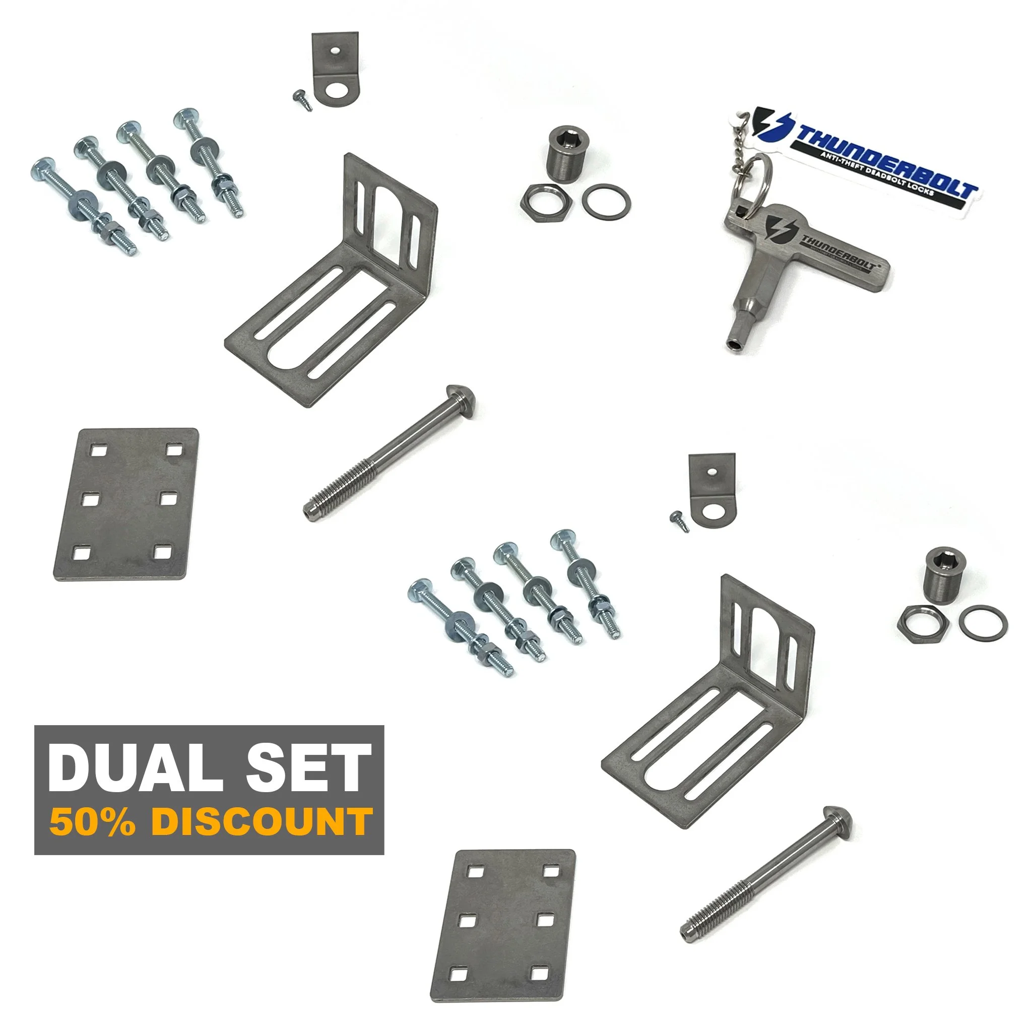 Thunderbolt Anti-Theft Deadbolt Locks secure work vans, adventure vans ...