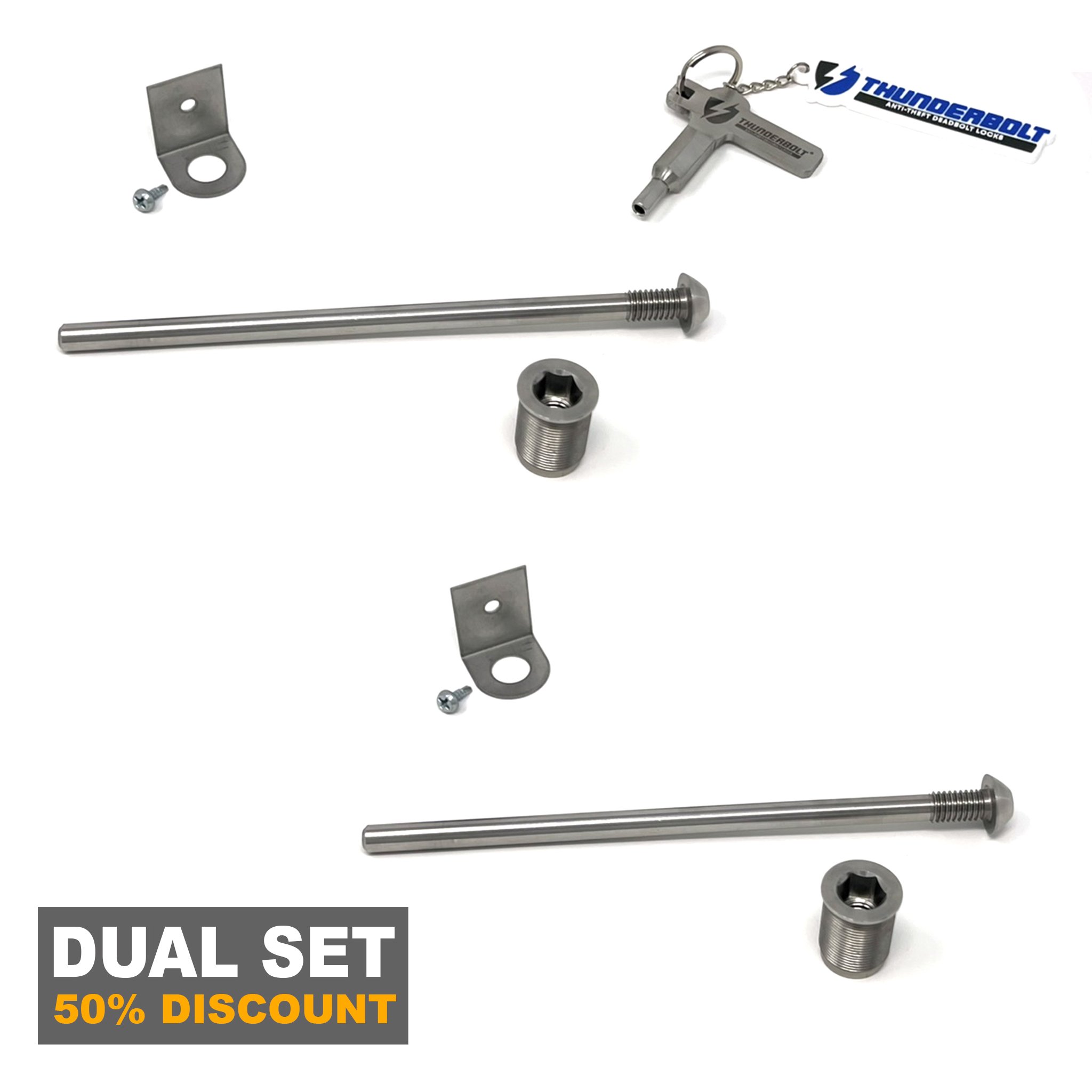 Thunderbolt Anti-Theft Deadbolt Locks secure work vans, adventure vans ...