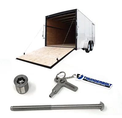 Thunderbolt Anti-Theft Deadbolt Locks secure work vans, adventure vans ...