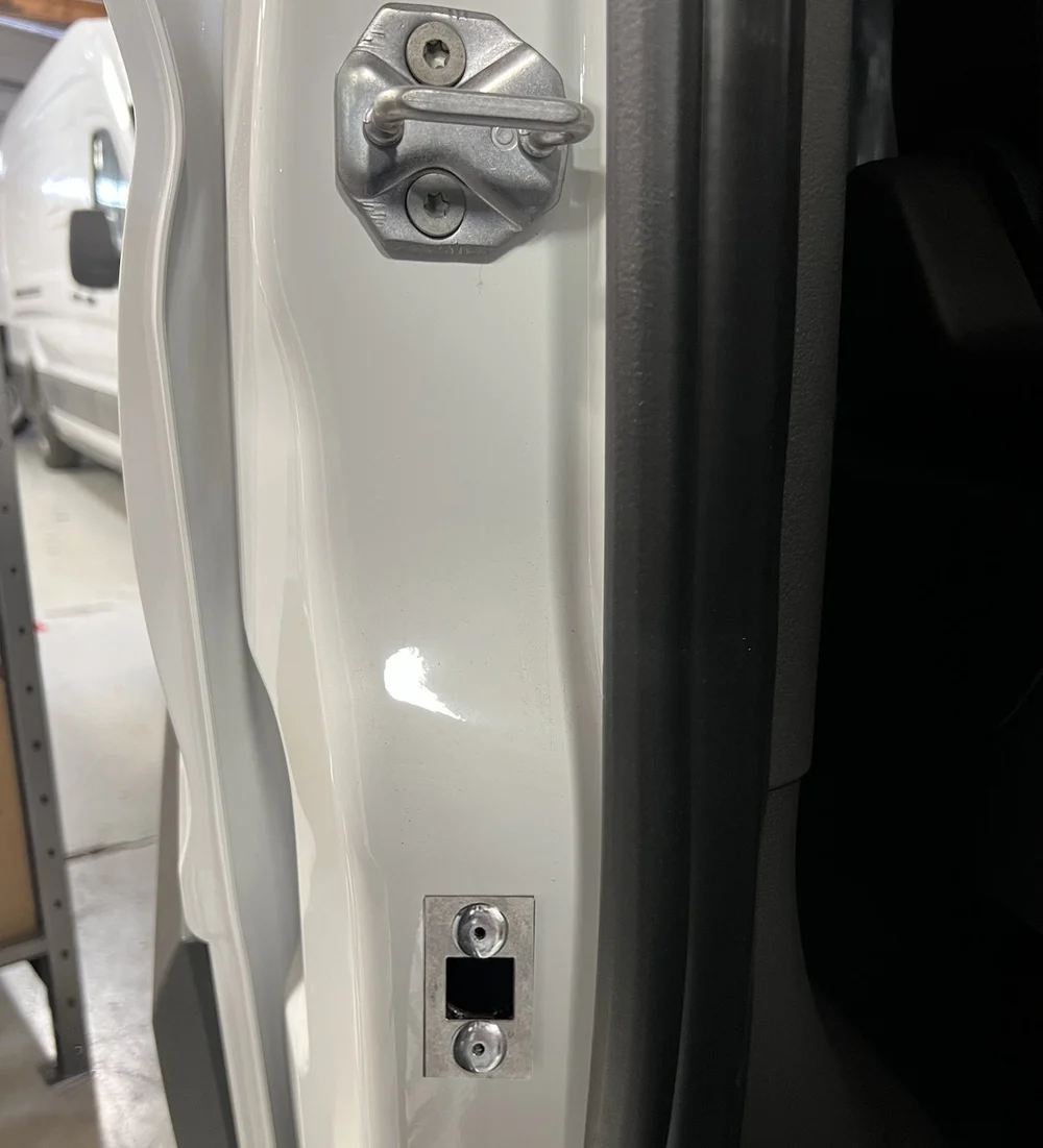 Thunderbolt Anti-Theft Deadbolt Locks secure work vans, adventure vans ...