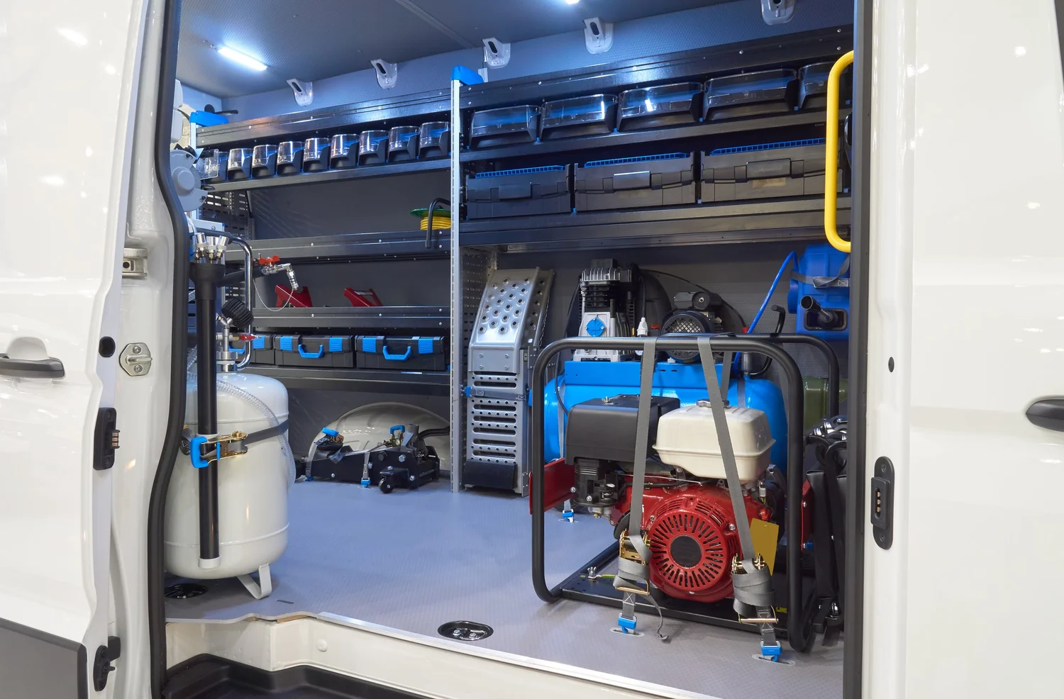 Thunderbolt Anti-Theft Deadbolt Locks secure work vans, adventure vans ...