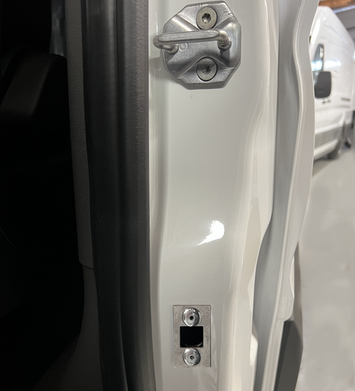 Thunderbolt Anti-Theft Deadbolt Locks secure work vans, adventure vans ...