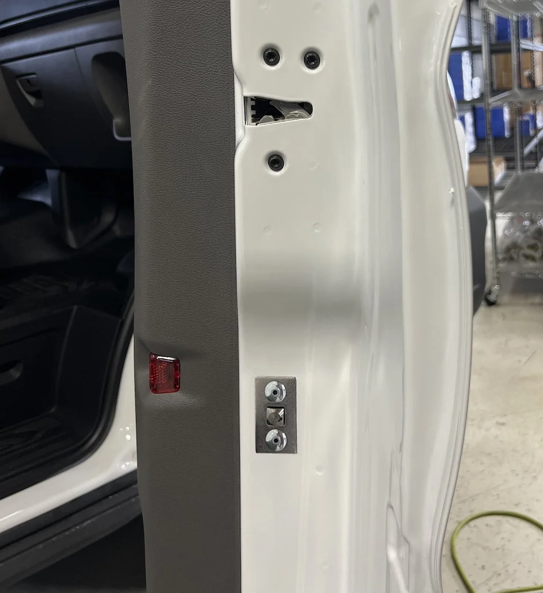 Thunderbolt Anti-Theft Deadbolt Locks secure work vans, adventure vans ...